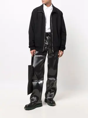 HELIOT EMIL Metallic-effect Trousers