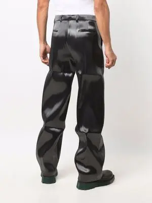 HELIOT EMIL Metallic-effect Trousers
