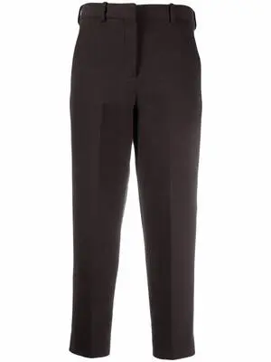 CIRCOLO 1901 Pressed-crease Cropped Trousers