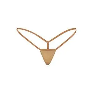 SKIMS Fits Everybody Micro Thong Gold