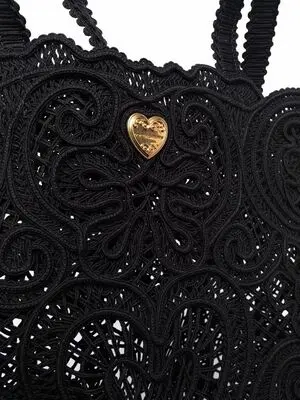 Dolce & Gabbana Medium Beatrice Cordonetto Lace Tote