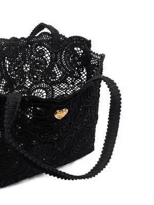Dolce & Gabbana Medium Beatrice Cordonetto Lace Tote