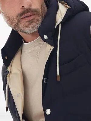 Brunello Cucinelli Hooded Padded Gilet