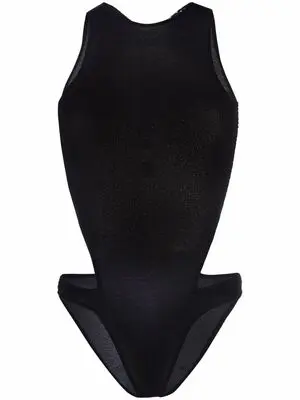 ROTATE BY BIRGER CHRISTENSEN Molly Semi-sheer Bodysuit