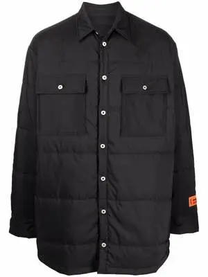 Heron Preston Logo-patch Padded Jacket