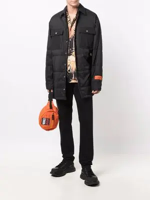 Heron Preston Logo-patch Padded Jacket