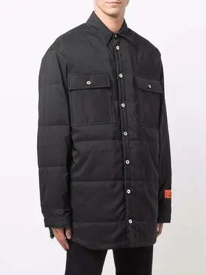 Heron Preston Logo-patch Padded Jacket