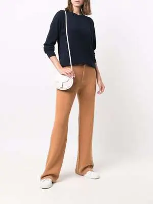 BARRIE Long-sleeved Cashmere Pullover - Blue