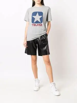TELFAR Logo-print Short-sleeved T-shirt