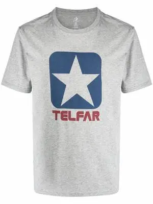 TELFAR Logo-print Short-sleeved T-shirt