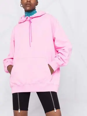 MSGM Oversized Cotton Hoodie