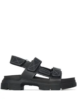GANNI Tread Sole Slingback Sandals