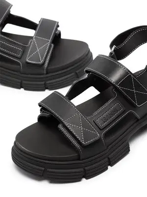 GANNI Tread Sole Slingback Sandals