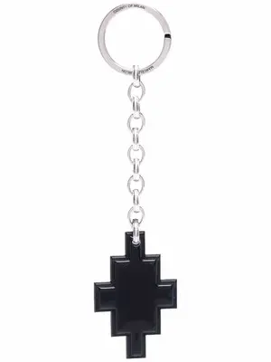 COUNTY OF MILAN Marcelo Burlon Cross Pendant Keyring