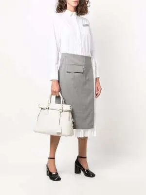MAISON MARGIELA Medium 5ac Shoulder Bag - Neutrals