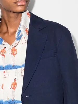 KENNETH IZE X Karl Single-breasted Blazer