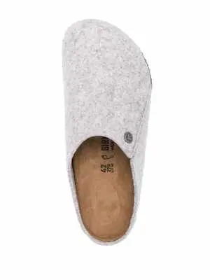 BIRKENSTOCK Zermatt Felted Slippers - Grey