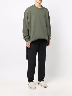 AMBUSH Sweatshirt With Fringed Hem