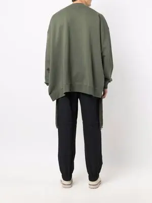AMBUSH Sweatshirt With Fringed Hem
