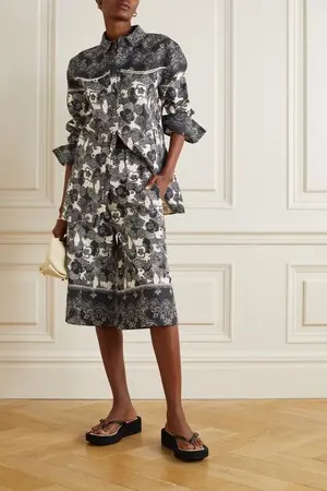 Brock Collection Tam Paisley Culottes