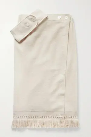 JOANNA CZECH Laura Kim Cotton-terry Bath Wrap Set