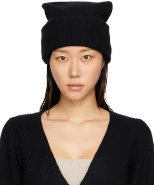 LISA YANG LISA YANG Black Stockholm Beanie Bl Black
