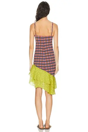 CARO LUNA Blanca Midi Dress In Multi