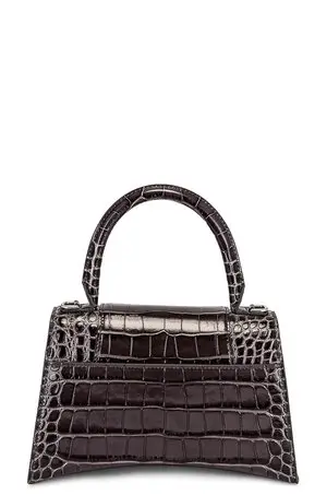 Balenciaga Small Hourglass Top Handle Bag - Dark Grey