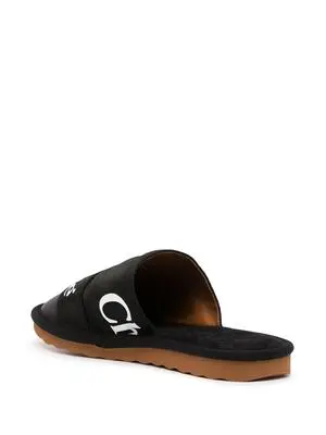 Chloé Woody Logo-strap Slippers