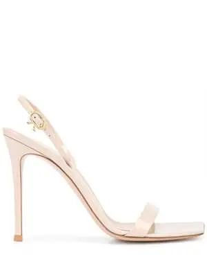 GIANVITO ROSSI 105mm Slingback Sandals Neutrals