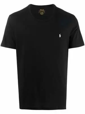 Polo Ralph Lauren Polo Pony-embroidered Cotton T-shirt - Black