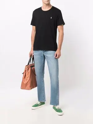 Polo Ralph Lauren Polo Pony-embroidered Cotton T-shirt - Black