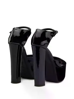 GIUSEPPE ZANOTTI 150mm Bebe Platform Pumps