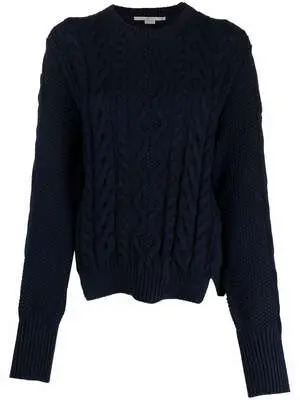 Stella McCartney Long-sleeve Cable-knit Jumper