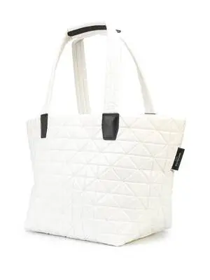VEECOLLECTIVE Quilted Geometric Tote Bag