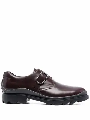 TOD'S Leather Monk Strap Shoes