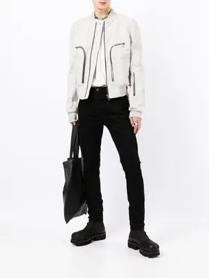 Rick Owens Zipped-up Bomber Jacket