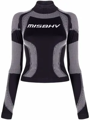 MISBHV Long-sleeve Active Top - Black