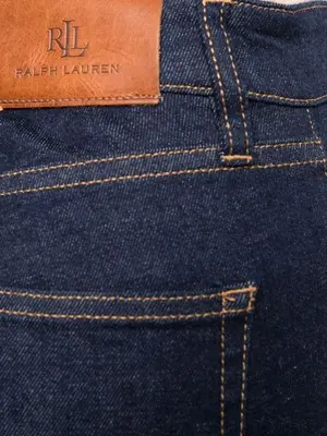 Ralph Lauren High-rise Skinny Ankle - Blue