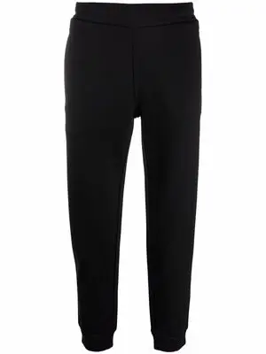 Emporio Armani Elasticated Track Pants - Black