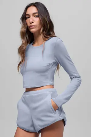 Alo Yoga Checked Performance Tops For Women