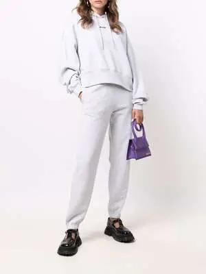 MSGM Logo Jersey Sweatpants - Grey