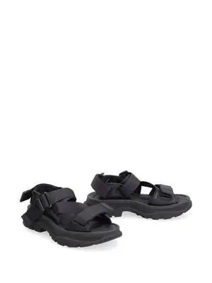 Alexander McQueen Tread Flat Sandals - Black