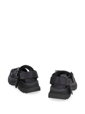 Alexander McQueen Tread Flat Sandals - Black