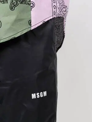 MSGM Drawstring Logo Track Pants