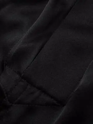 TOM FORD Logo-waistband Silk Pajama Trousers - Black