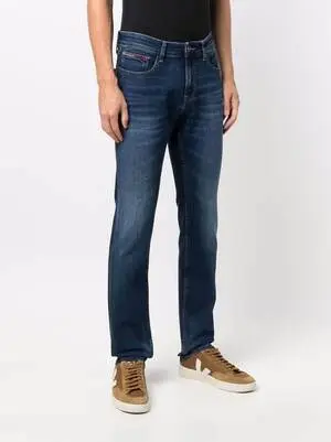 Tommy Hilfiger Scanton Mid-rise Slim-fit Jeans - Blue