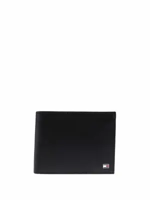 Tommy Hilfiger Logo-plaque Wallet - Black