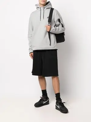 Nike Logo-print Hoodie - Grey