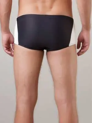AMIR SLAMA Two-tone Panel Swim Shorts